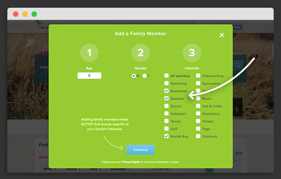 How to Customize Your ACTIVEkids.com Experience