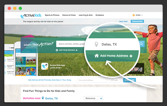 How to Customize Your ACTIVEkids.com Experience
