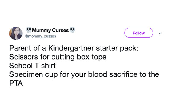 Hilarious and All-Too-Relatable PTA Tweets