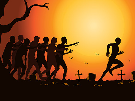 If Runners Were in Horror Movies