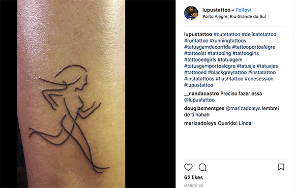 20 Amazing Running Tattoos